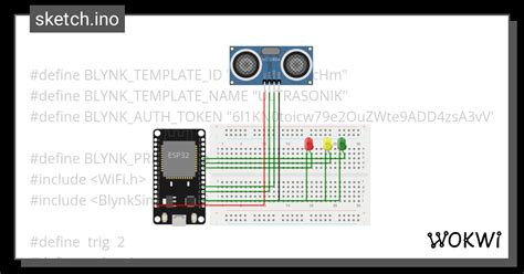 ultrasonik wokwi esp32 stm32 arduino simulator