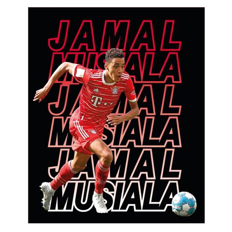 Sticker Mural Fc Bayern Musiala X Cm Wall Art Fr
