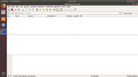 using wireshark ubuntu linux tomsno