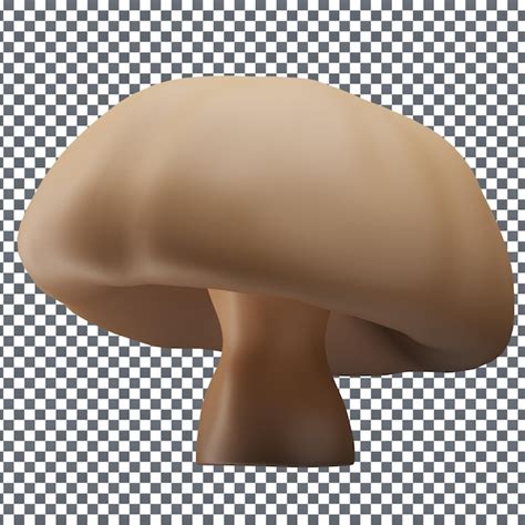 Premium Photo Mushroom Vegetable Icon 3d Illustration