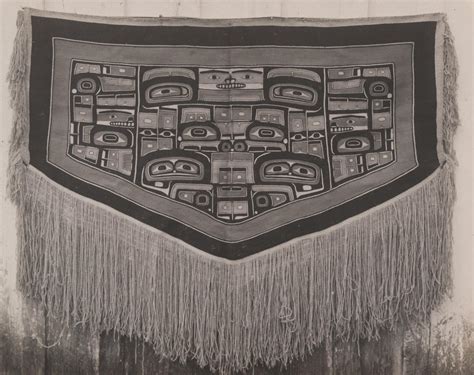 Lot Edward Curtis Chilkat Blanket The Haida Ceremonial Robe 1915