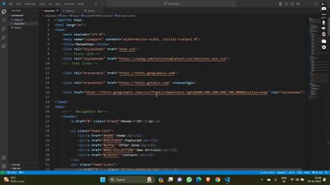 maneesh devarakonda on linkedin internpe html css js webdevelopment ecommercewebsite
