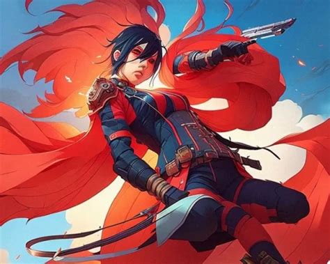 Sarada Uchiha Free Ai Art Generator