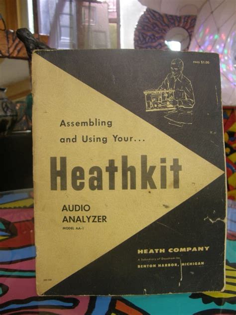 Heathkit Assembly Manual For Audio Analyzer Aa 1 Vintage 1960 £6 77 Picclick Uk