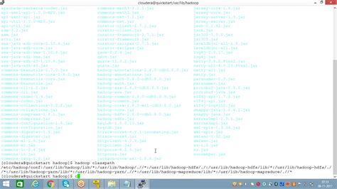 Execution Of Mapreduce Programs Through Command Line Youtube