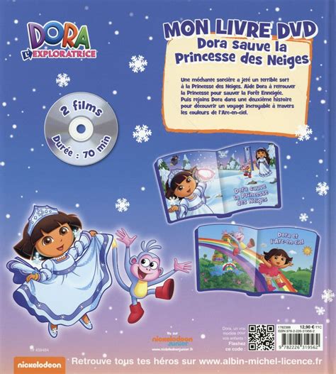 Albin Michel Dora Sauve La Princesse Des Neiges Mon Livre Dvd Playone