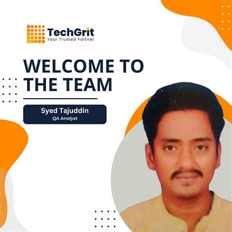 Techgrit Inc On Linkedin Newjoinee Hiring Onboarding Hyderabad