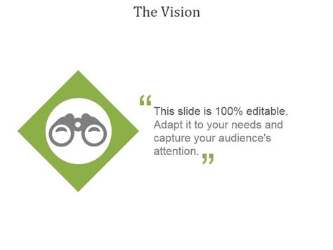 The Vision Ppt PowerPoint Presentation Guidelines