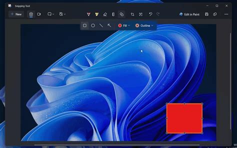 Snipping Tool Now Allows Adding Basic Shapes To Captures