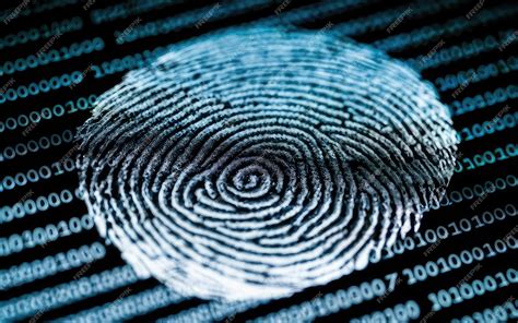 Premium Ai Image Advanced Biometric Security Digital Fingerprint