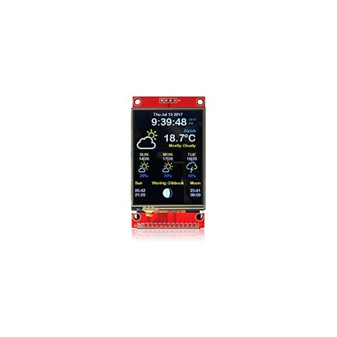 Pantalla Tft Spi Lcd 28 Ili9341 Táctil Compatible Con Arduino