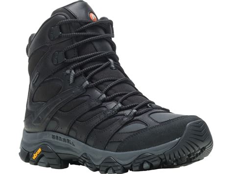 Merrell Moab 3 Thermo Tall Insulated Hiking Boots Leather Black Mens