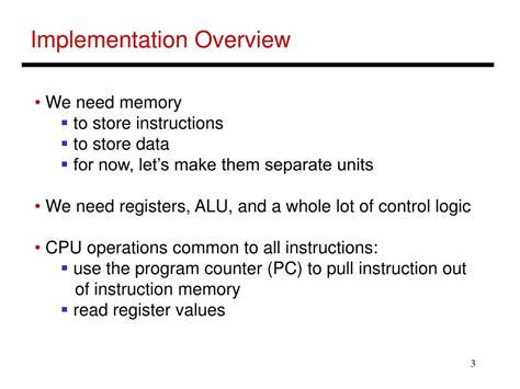 Ppt Lecture 16 Basic Cpu Design Powerpoint Presentation Free