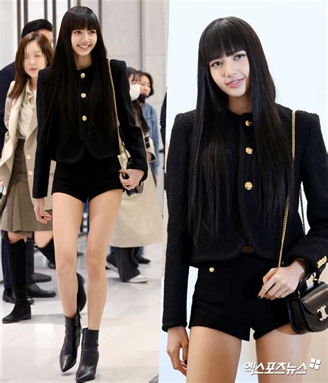 블랙핑크 리사 보정이 필요없는 바비인형 몸매[엑s Hd화보]