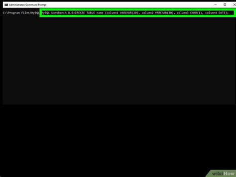 Eine Datenbank Mit Mysql Erstellen Wikihow