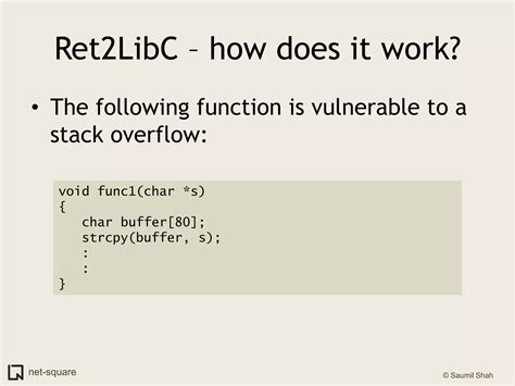 Dive Into Rop A Quick Introduction To Return Oriented Programming Pptx Web Development