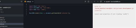 点击 Stackblitz 无法正常预览demo · Issue 37193 · Ant Designant Design · Github