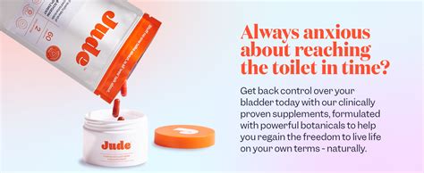 Jude Bladder Control Supplements For Women Overactive Bladder Support Pills To