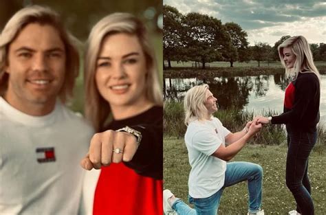 Halala Springbok Faf De Klerk Is Officially Engaged To Miné Van Niekerk