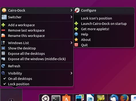 Cairo Dock Is A Powerful Customizable Desktop Agnostic Application