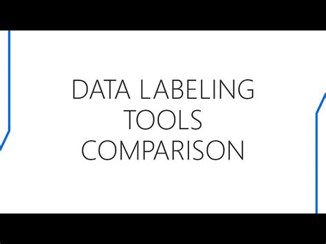 The Best Deep Learning Labeling Tools Reasontown