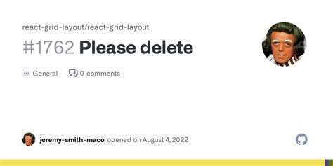 Please Delete · React Grid Layout React Grid Layout · Discussion 1762