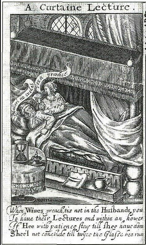 ‘curtain Lecture Meaning And Origin Word Histories