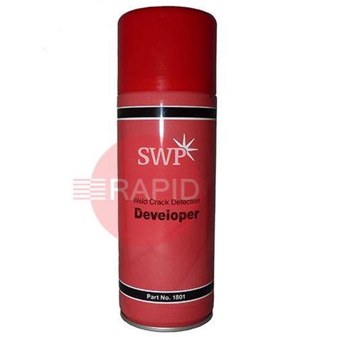 Swp Crack Detector Developer 300ml Spray Welding Supplies From Rapid