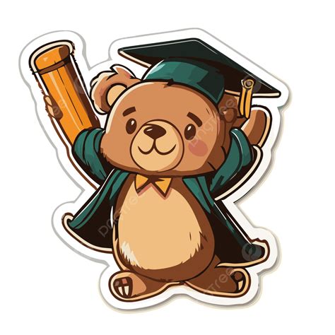 Graduation Bear Clip Art
