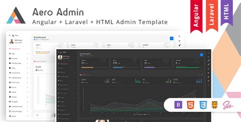 Aero Bootstrap Tailwind Css Laravel Angular Reactjs Vuejs Admin