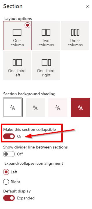 Collapsible Sections In Sharepoint Are Finally Here — Laura Anderton