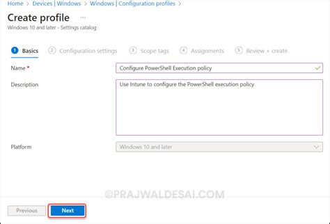 set powershell execution policy using intune and gpo