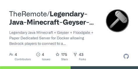 Github Theremotelegendary Java Minecraft Geyser Floodgate Legendary Java Minecraft Geyser