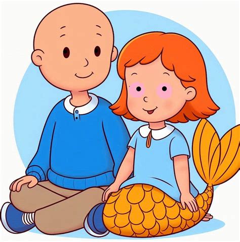 Caillou And Rosie Caillou By Mermaidan On Deviantart