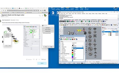 Appears Black Not The Layer Color Rhino Mcneel Forum