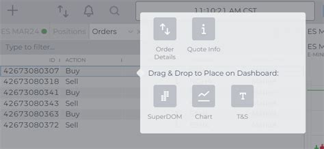 Orders Module Ninjatrader Web