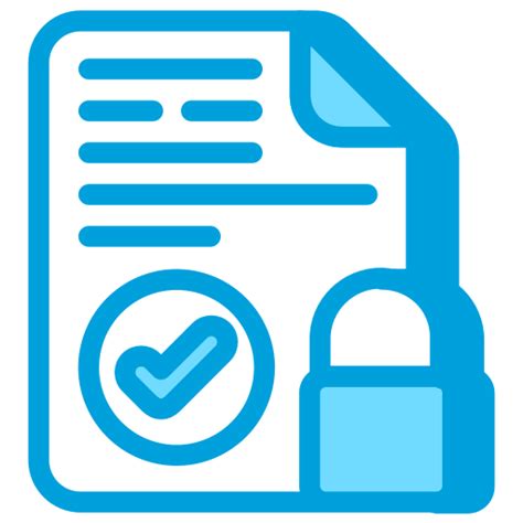 Data Verification Lock Checking Tick Check Validation Icon Download On Iconfinder