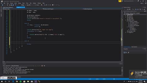 Perform CRUD Create Read Update Delete Using Linq To Entity YouTube
