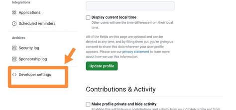 Generate Fine Grained Personal Access Token In Github
