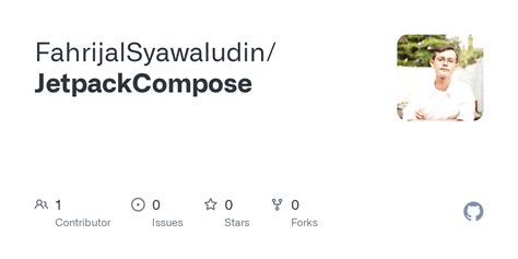 Github Fahrijalsyawaludinjetpackcompose