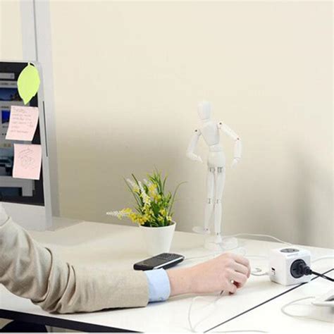 Power Cube Socket Usb Ports Adapter Switched Socke Grandado