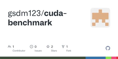 Github Gsdm123 Cuda Benchmark