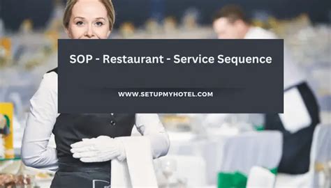 Sop Restaurant Service Sequence Setupmyhotel