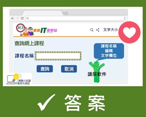 【無障小知識。應用大挑戰 21 答案】 數字政策辦公室 Digital Policy Office