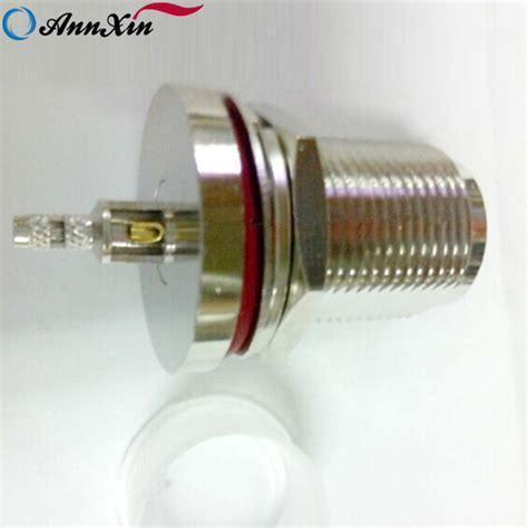 Copper Material N Type Bulkhead Female Connector 2 Annxin Technologies Co Ltd