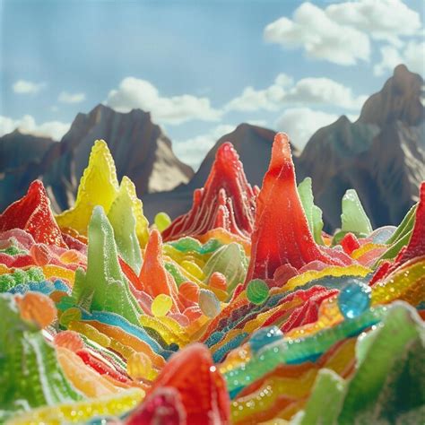 22 000 Jelly Candy Peaks View Pictures