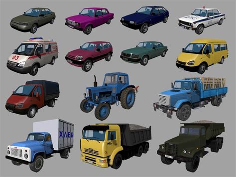 Russian Traffic Pack 2017 V1 3 1 Fs17 Farming Simulator 17 Mod Fs