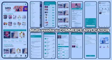 Explore Multivendor Ecommerce Mobile Ui Ux Ui Ux Figma