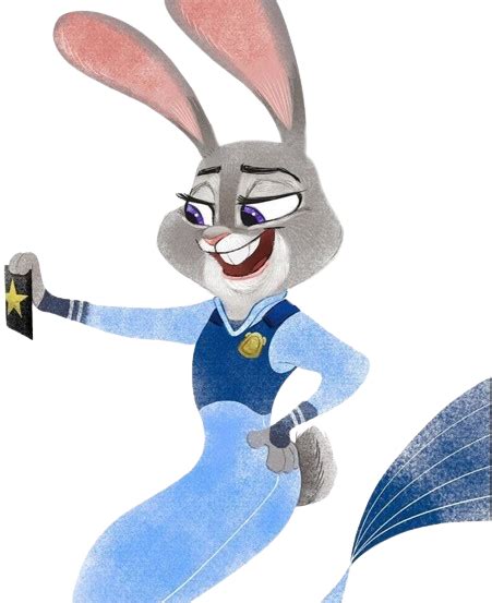 Judy Hopps Oficial As Mermaid By Piccionifaris On Deviantart