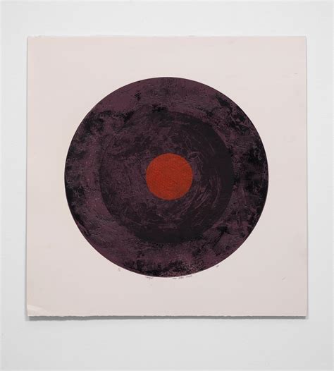 Joyce Tilley Nagel Joyce T Nagel Collagraph Earthcore Signed Dated